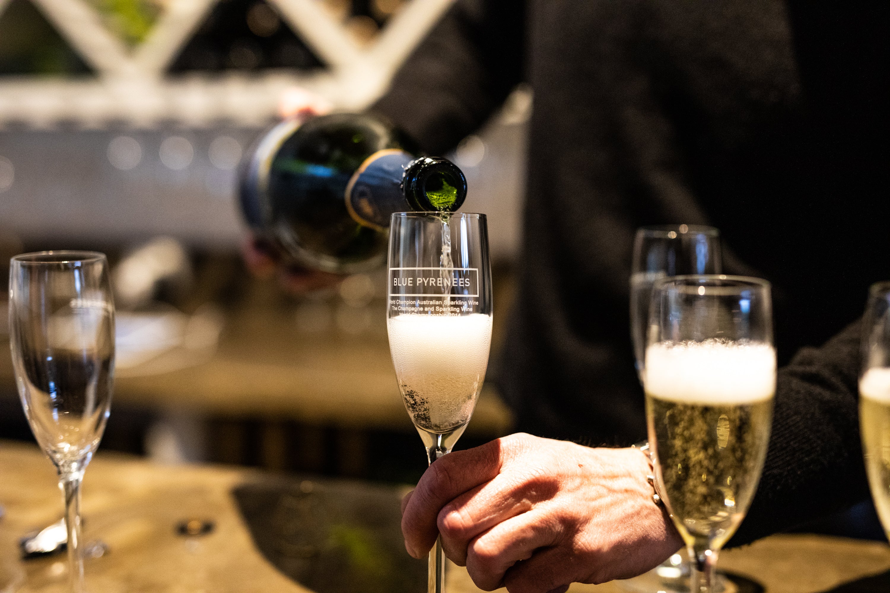 Sparkling at Blue Pyrenees